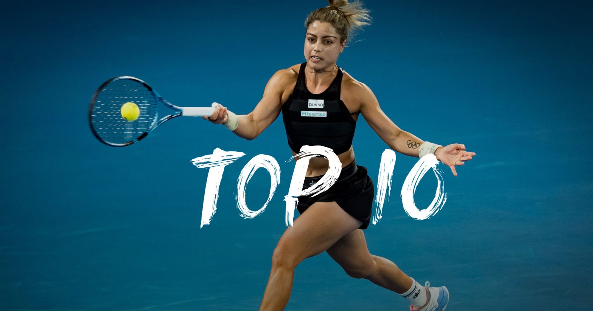 Top 10 Women's Shots: Australian Open 2023 (Featuring Finalists Keys ...