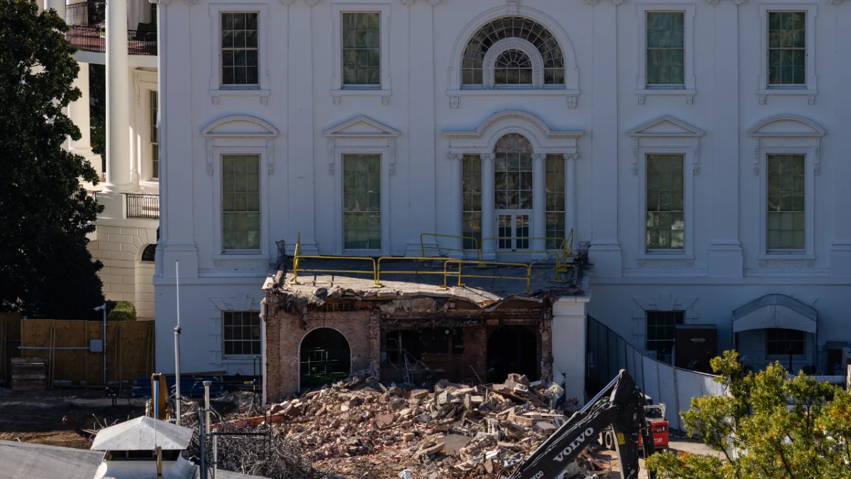 PHOTOS: The making of Trump’s White House ballroom, a look at the ...