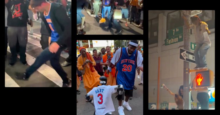 The Knicks Effect: Irresistible, Spontaneous Dancing | CommsTrader